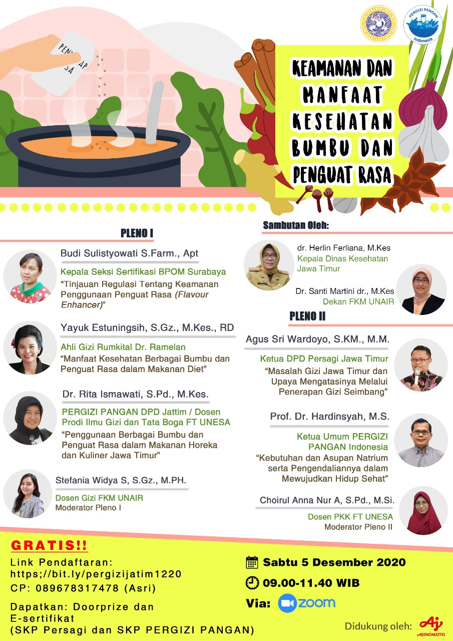 Keamanan dan Manfaat Bumbu dan Penguat Rasa - linisehat.com